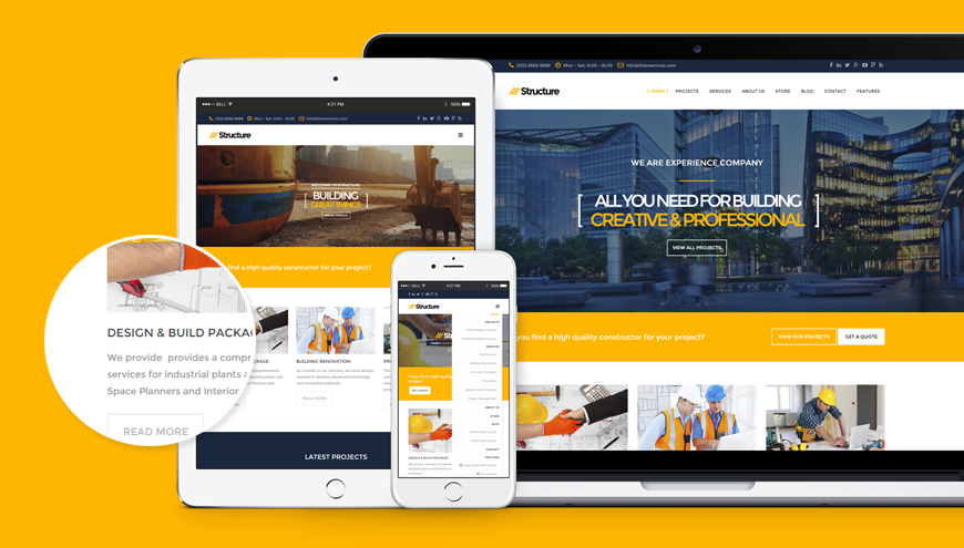 Responsive & Retina - Raybite Ingenieria